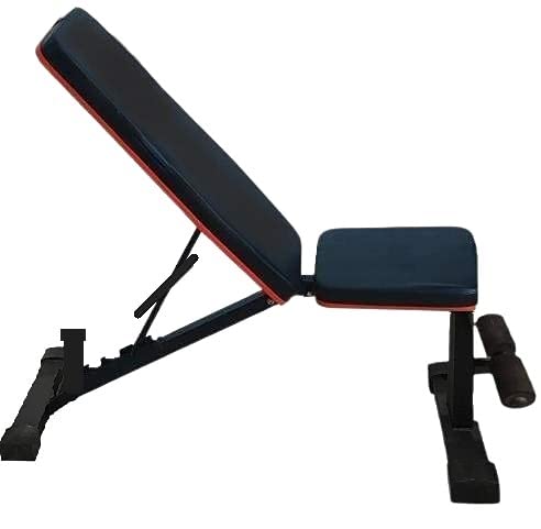 Bodyfit Fitness Bench for Home Gym | Multi Adjustable Positions | Full ...