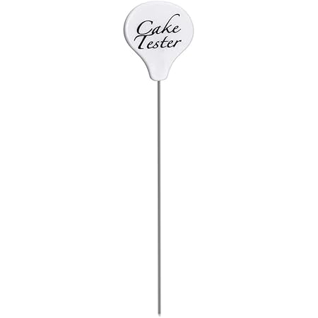 KitchenCraft Cake Tester Skewer, Stainless Steel, White, 16 cm : Amazon ...