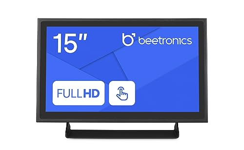 beetronics 15 Inch Full HD Multi-Touchscreen Monitor - Versatile Inputs ...