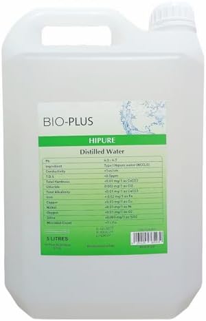 BIO-PLUS BEST HIPURE DISTILLED WATER 5000ML : Amazon.ae: Grocery