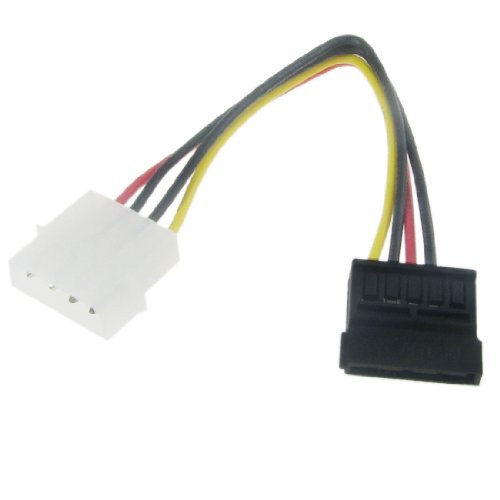 BIG BOOM® Serial Port 4 Pin Male to 12 Pin Sata Female Power Cable ...