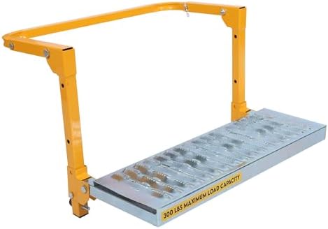 MAXXHAUL 50694 21-1/2" x 7.3" Adjustable Truck Tire Service Step with ...