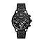 Fossil Men Stainless Steel Grant Chronograph Analog Black Dial Watch ...