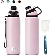 Fjbottle Borraccia Termica con Tappo magnetico 1L, 800ml, 600ml, 400ml Bottiglia Termica per ...