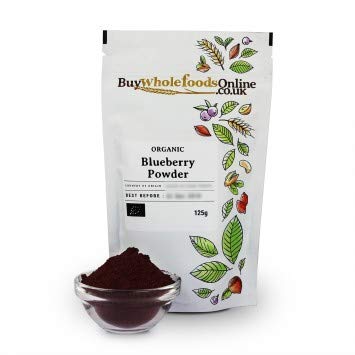 Amazon.com: Buy Whole Foods Organic Blueberry (Bilberry) Powder (125g ...