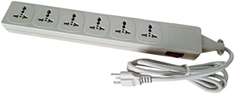 Amazon.com: Wonpro WES4-D105 Universal Power Strip 6-Outlet Surge ...