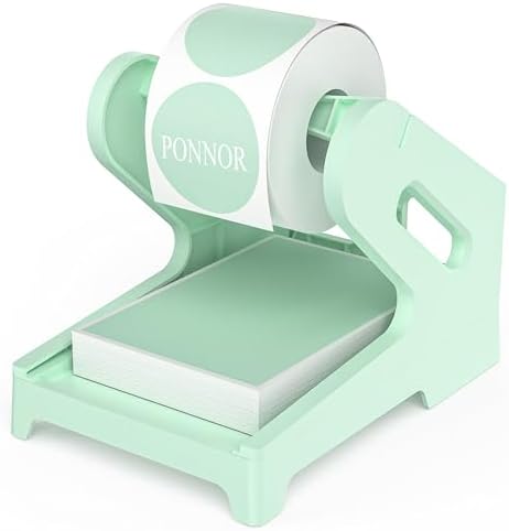 Amazon.com : PONNOR Label Holder Thermal Label Holder for Rolls and ...