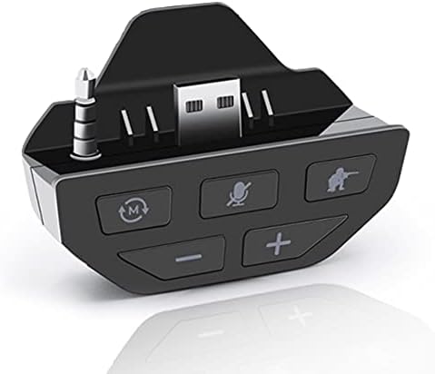 Joystick Stereo Headset Adapter,Controller Audio Adapter Headset ...