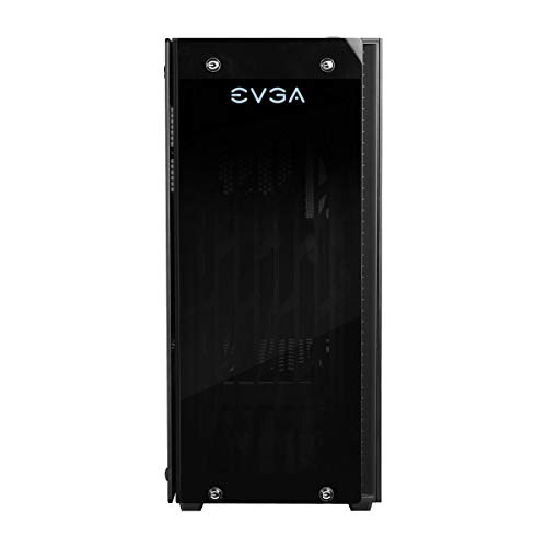 EVGA DG-76 Matte Black Mid-Tower, 2 Sides of Tempered Glass, RGB LED ...