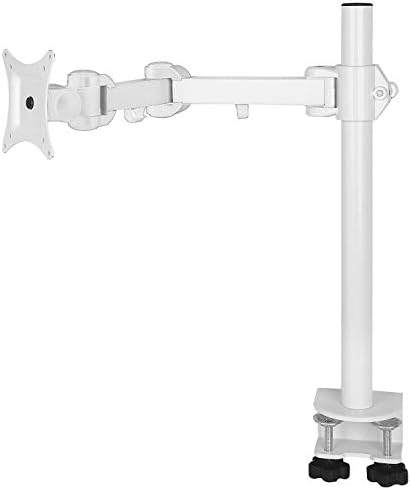 Allcam MDM11A Single Monitor Arm Stand w/Desk Mount Clamp & Grommet ...
