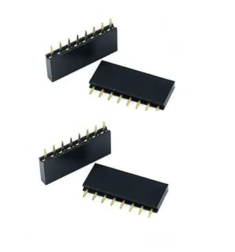 8×1 8Pin Female Berg Strip Break Away Header Straight - 2.54mm Pitch ...
