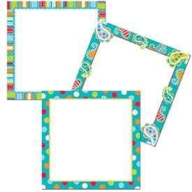 Amazon.com: DOTS ON TURQUOISE CARDS 6IN DESIGNER CUT-OUTS - CTP6433 ...