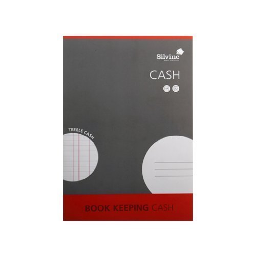 2 X Silvine Book Keeping Pad A4 Treble Cash 32 Pages 16 Sheets : Amazon ...