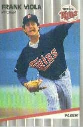 Amazon.com: 1989 Fleer Baseball Card #127 Frank Viola : Collectibles ...