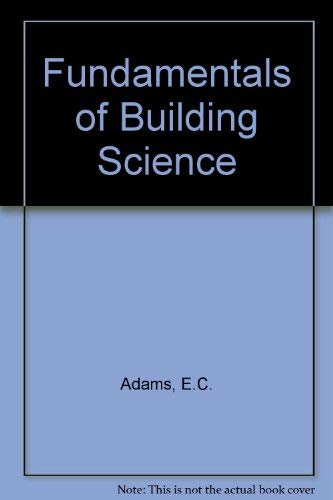 Buy Fundamentals of Building Science Book Online at Low Prices in India ...
