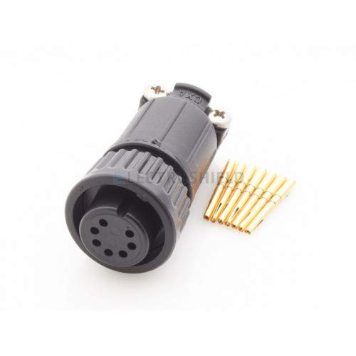 Conxall 3280-7Sg-524 Multi-Con-X Plastic Connector Straight Cable Plug ...