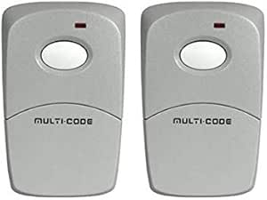 Linear 3089 Multicode 3089 Compatible Visor Remote Opener (Gray (2-Pack ...