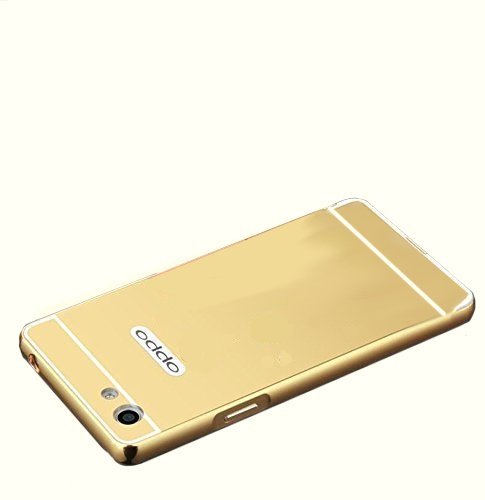 Rockxy™ Premium Luxury Metal Bumper Acrylic Mirror Back Cover Case For ...