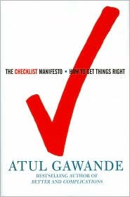 The Checklist Manifesto 1st (first) edition Text Only - Livros na ...