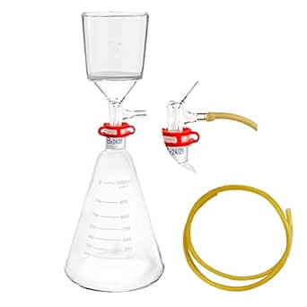 Buchner Funnel Filter Flask Set Laboratory High Borosilicate Glass ...