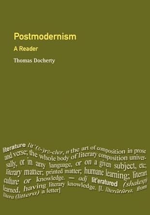 Postmodernism: A Reader : Docherty, Thomas: Amazon.co.za: Books