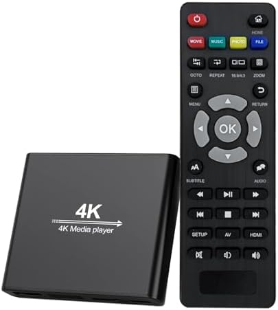 NEUMI Atom 4K Ultra-HD Digital Media Player for USB Drives and SD Cards ...