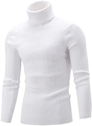 Rollkragenpullover Weiß Herren – Die 15 besten Produkte im Vergleich ...