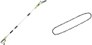 Amazon.com: Greenworks 6.5 Amp 8 inch Corded Electric Pole Saw & 8-Inch ...