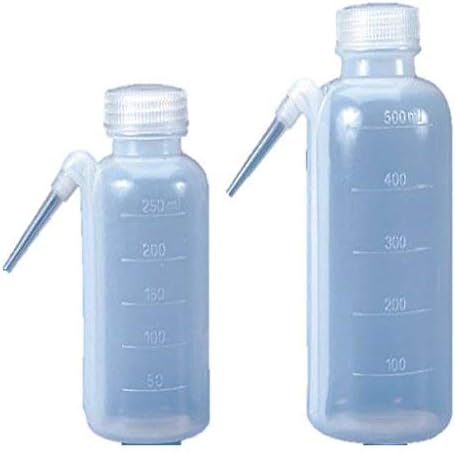 Polylab Polyethylene Wash Bottles Size - (500 ml, White) - Pack of 6 ...