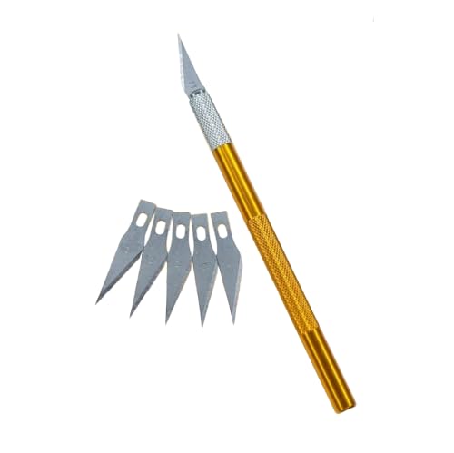 SP Electron Detail Pen Knife With 5 Interchangeable Sharp Blades For ...