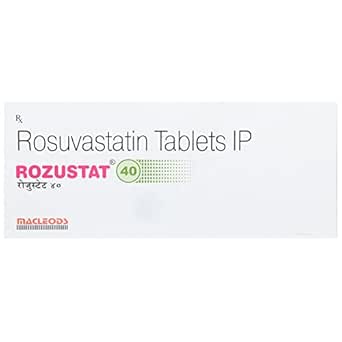 Rozustat 40 MG - Strip of 10 Tablets : Amazon.in: Health & Personal Care