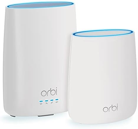 Amazon.com: NETGEAR Orbi Built-in-Modem Whole Home Mesh WiFi System ...