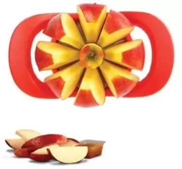 Apple Cutter, Slicer, Chopper (Pack of 2) Apple Slicer (2 Apple Cutter ...