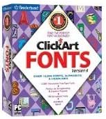 Amazon.com: Encore 2186276 ClickArt Fonts 400,000 PC Software : Office ...