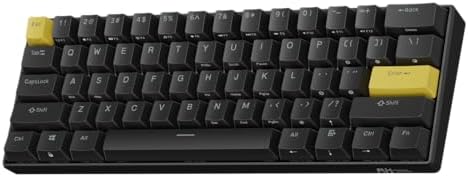 Amazon.com: RK ROYAL KLUDGE C61 HE Gaming Keyboard 60% Wired Mechanical ...