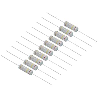 PATIKIL 3Watt 0.24 Ohm Carbon Film Resistor, 30 Pcs 5% Tolerance ...