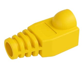 FEDUS 50-Pack Cat6 / Cat5e RJ45 Strain Relief Boots, RJ45 Boot, Cat 6 ...