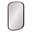 Amazon.com: Kate and Laurel Talma Arched Oval Wall Mirror; 24 x 36 ...