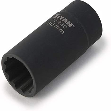 Amazon.com: ABN Axle Nut Socket, 30mm, 1/2in Drive, 12 Point ...