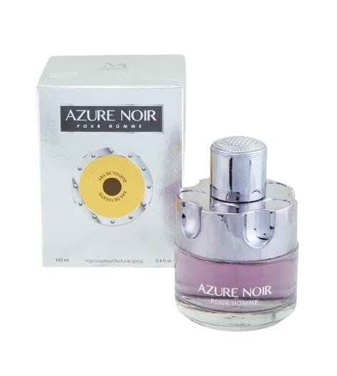 Amazon.com : AZURE NOIR Citrus Aromatic fragrance for Men's Cologne 3.4 ...