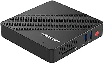 Amazon.co.jp: MINISFORUM MINISFORUM N40 MINI PCファンレスサイレントデスクトップコンピューター ...