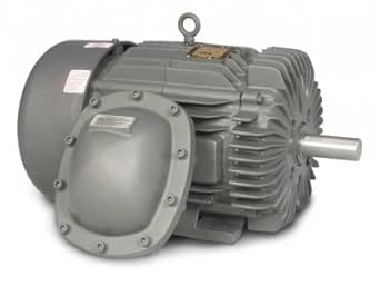 Baldor Electric, EM7048T-I, 5;7.5HP, 1180;980RPM, 3PH, 460V;380V;230V ...