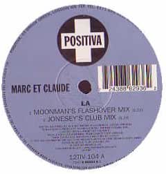 Marc Et Claude - La - 12 inch vinyl | Amazon.com.br