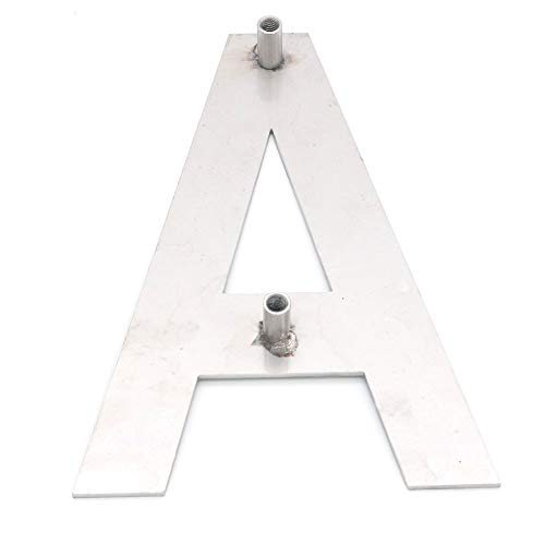 NUZAMAS Door Capital Letter A Number Plaques, Stainless Steel Hotel ...
