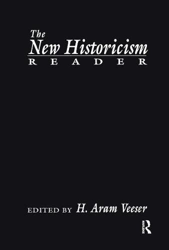 The New Historicism: 9780415900690: Amazon.com: Books
