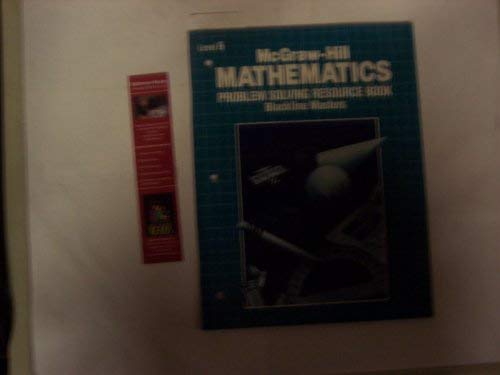 Mathematics Problem Solving Rescource Book Blackline Masters: Mary ...