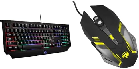 Amazon.in: Buy ZEBRONICS Zeb-Transformer K2 Gaming Keyboard, 104 Keys ...