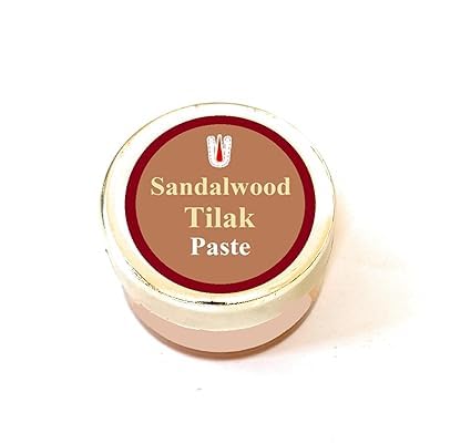 Pure and Real Sandalwood Chandan Paste Tilak Made by Spiritual Mantras ...