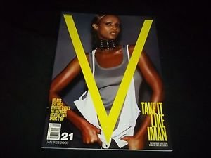 V Magazine 21 January / February 2003 "Take It Like Iman": Stephen Gan ...