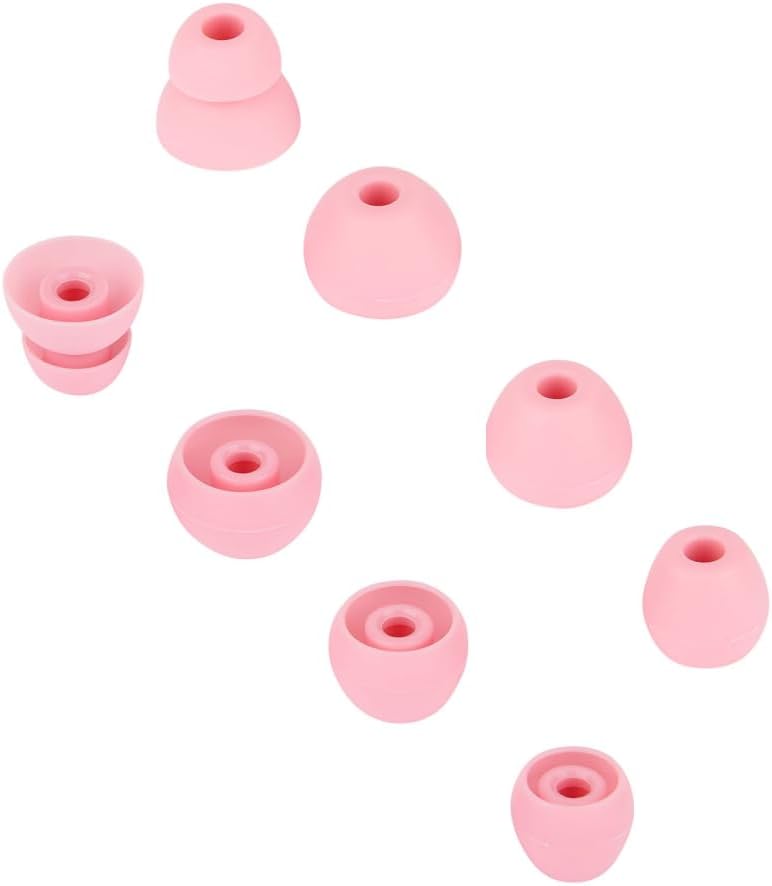 Amazon.com: SNHTLS Replacement Silicone Ear Tips Earbuds Buds Set ...